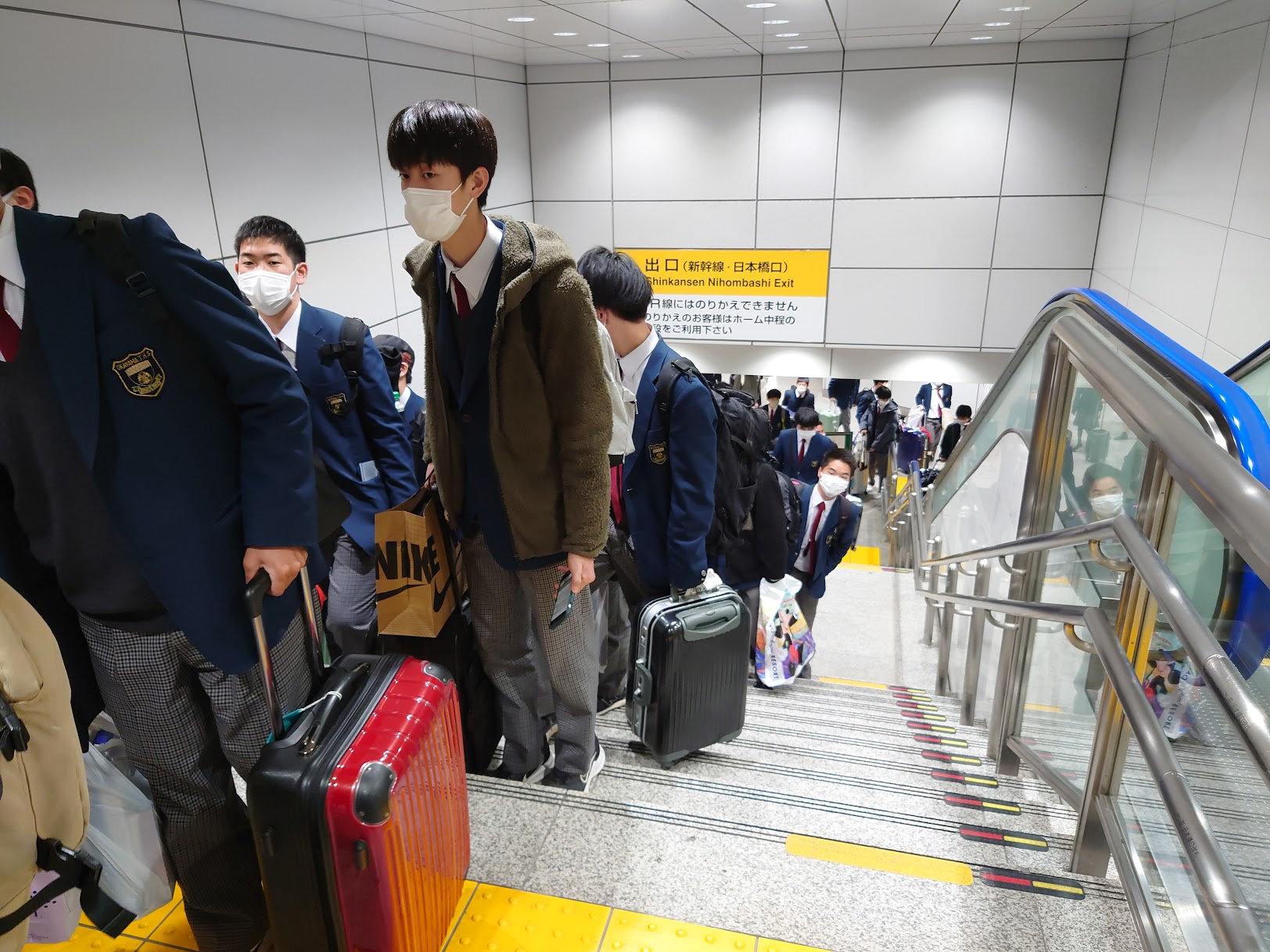 【修学旅行】機械科 新幹線 | 岡山工業高等学校 BLOG